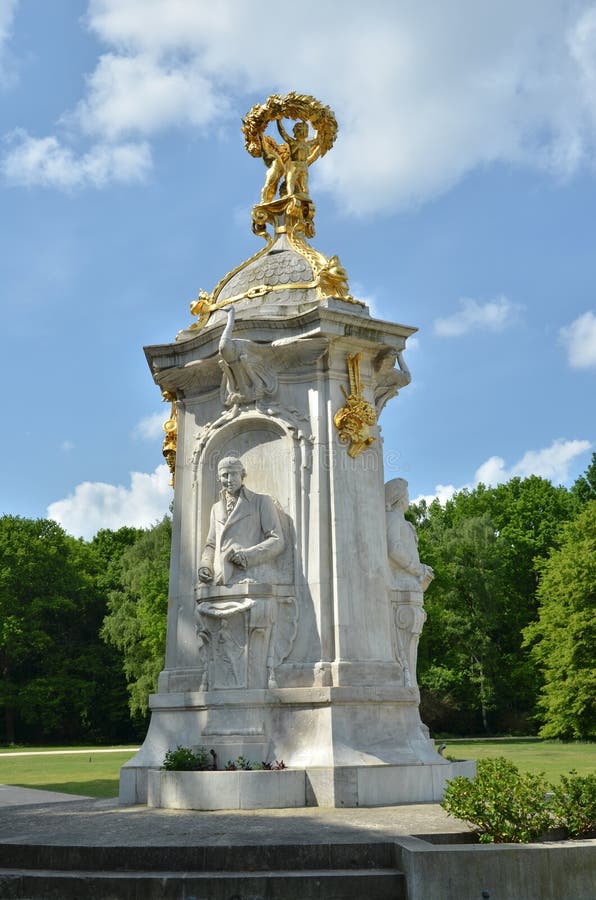 Three Composers Statue stock image. Image of figure, famous - 55917449