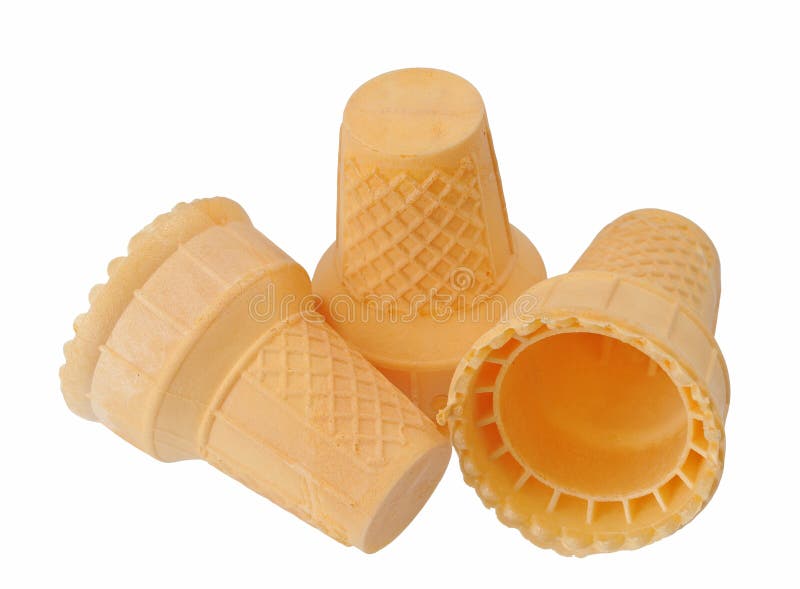 Three cones stock photo. Image of snack, fresh, cream - 34309486