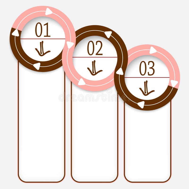 Three connected frames stock vector. Illustration of decorative - 61656433