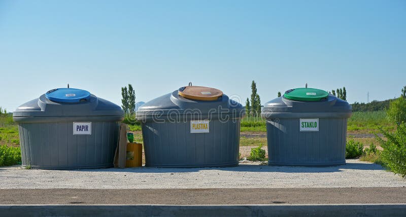 Three Containers with Different Amount of Pills Stock Image - Image of ...