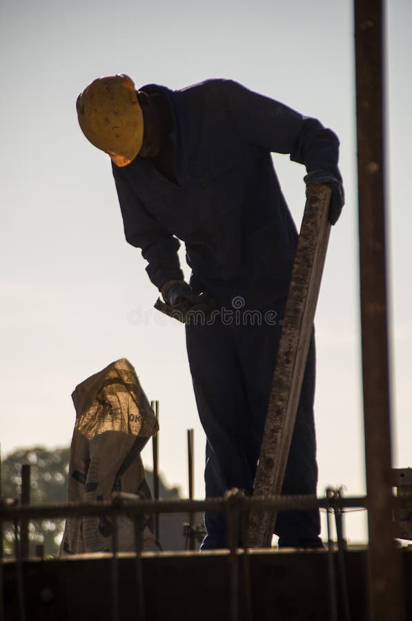 Working in Construction in Harare Editorial Stock Image - Image of ...