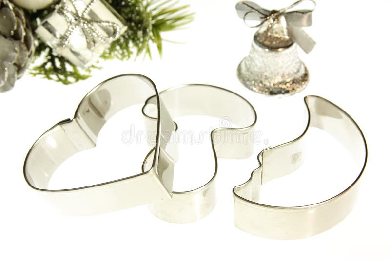 Three cookie cutters stock photo. Image of germany, christmas - 25663316