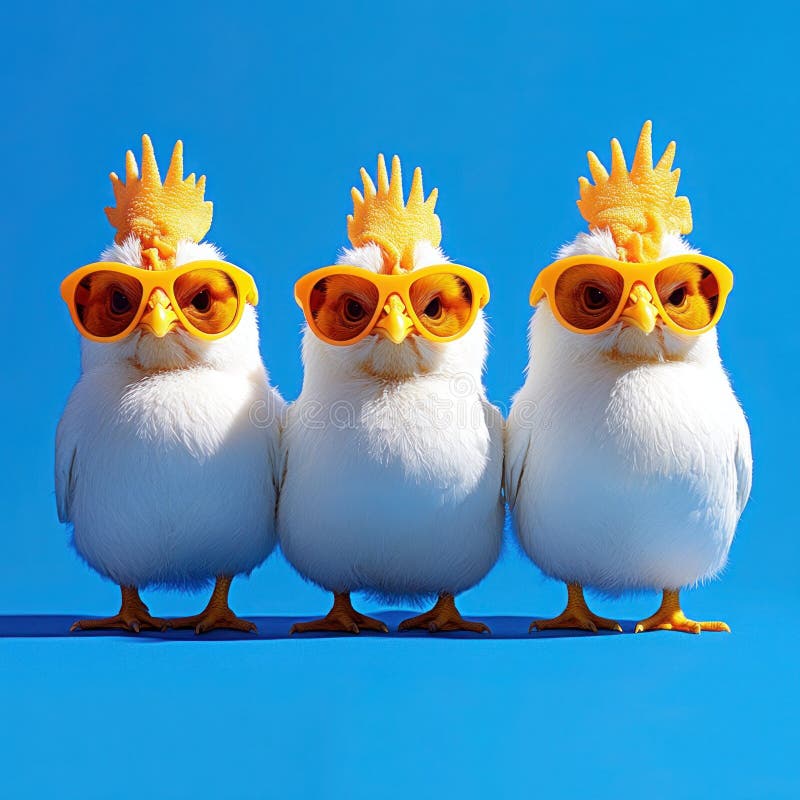 Chickens Sunglasses Fashion Trends Stock Photos - Free & Royalty-Free ...