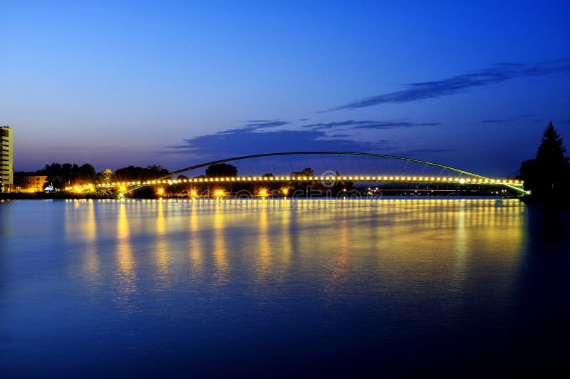 The Three Countries Bridge, Which since 2007 Connects the German Weil ...