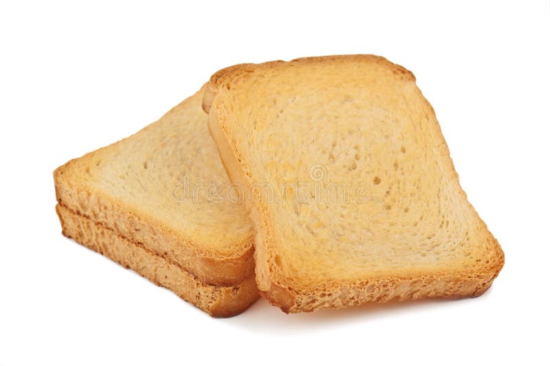 Three crispy toast stock photo. Image of color, bread - 42243974