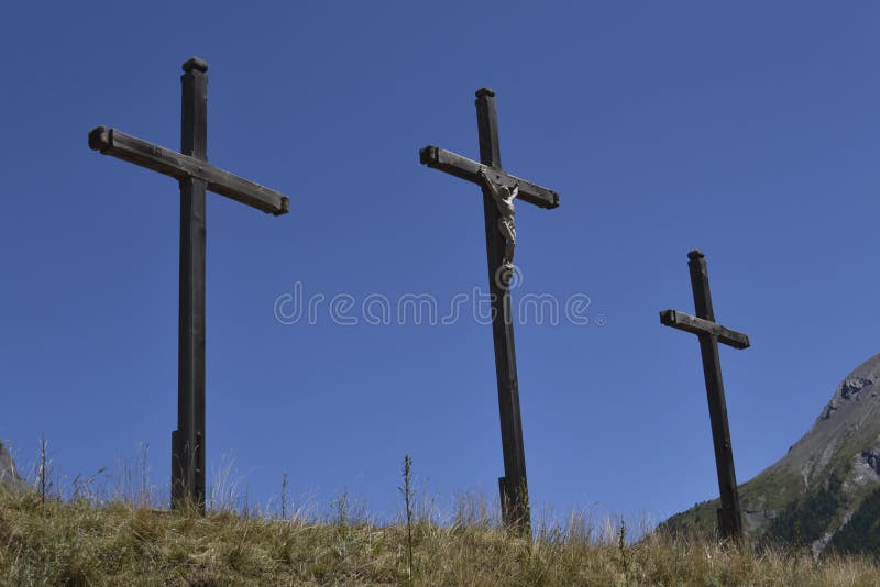 Three Crosses Picture. Image: 27807020