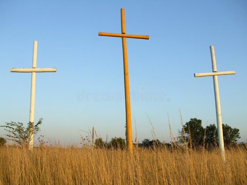 Three Crosses stock image. Image of sunset, maryland, religion - 5882001 Three Crosses stock image. Image of sunset, maryland, religion - 5882001