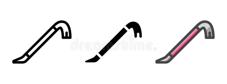 Outline Crowbar Stock Illustrations – 435 Outline Crowbar Stock ...