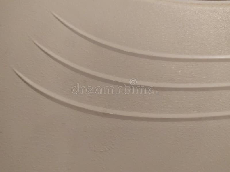 Three Curved Lines on a Wall, Abstract Geometric Background Stock Image ...