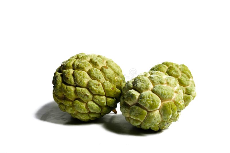 Three Custard Apple, Sweet Taste, Delicious Stock Photo - Image of ...