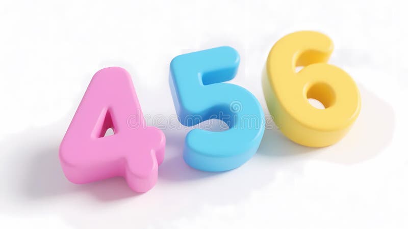 3d456 Stock Illustrations – 1 3d456 Stock Illustrations, Vectors ...