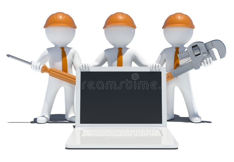 3d People Laptop Stock Illustrations – 14,652 3d People Laptop Stock ...