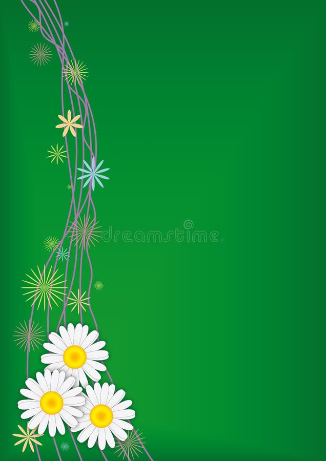 Three Daisies Stock Illustrations – 202 Three Daisies Stock ...