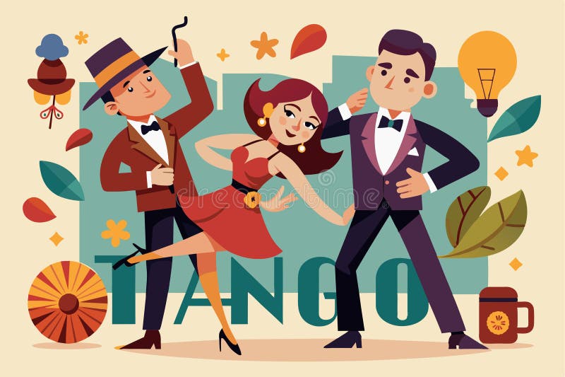 Three Dancers Showcase Their Unique Tango Styles in a Vibrant and ...