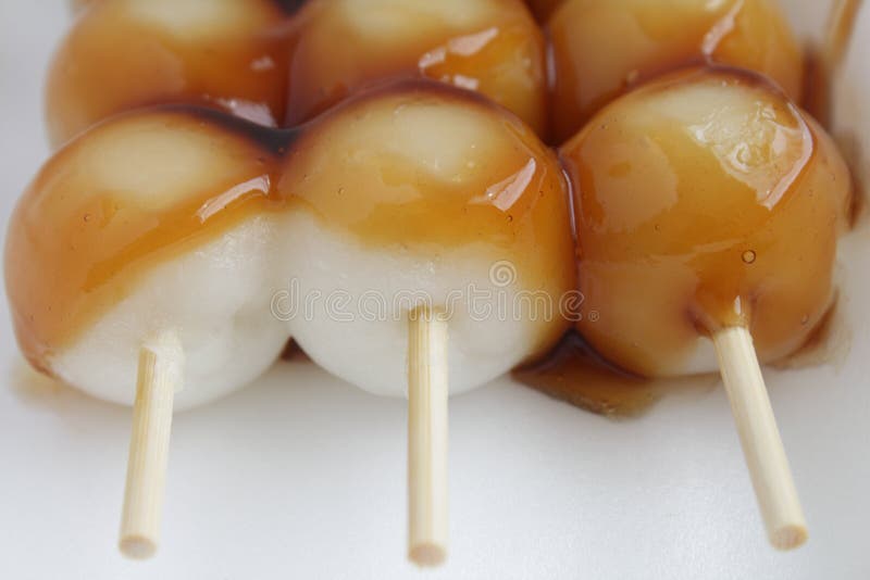 Three dango stock photo. Image of taste, cookie, japan - 12582284