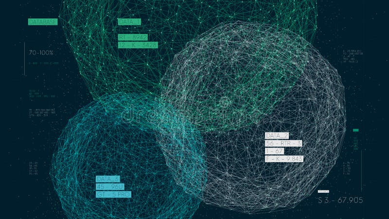 Three Databases, Data Analysis and Sorting, Digital Information Field ...