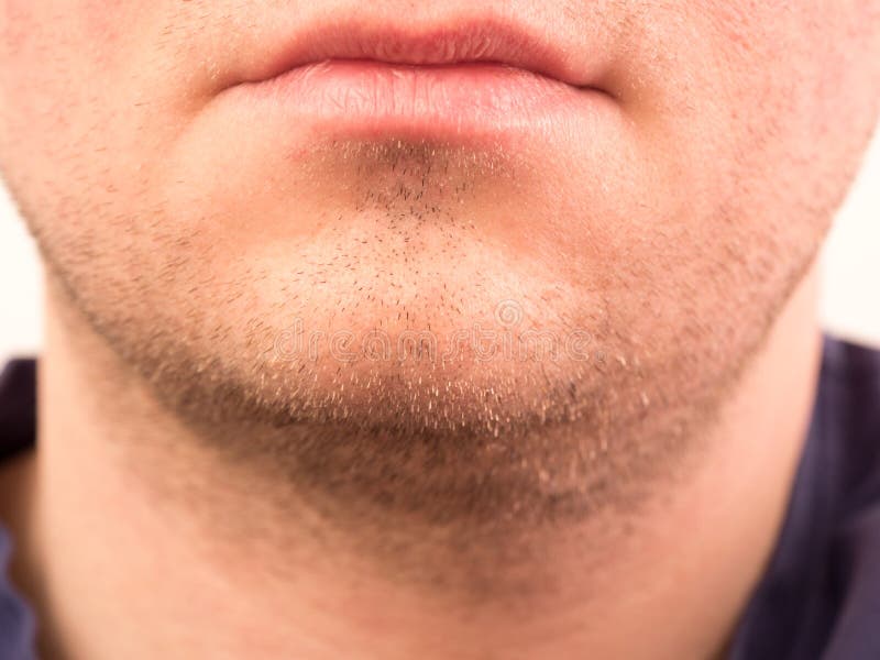 Three-day beard stock photo. Image of male, human, unshavenly - 52210088