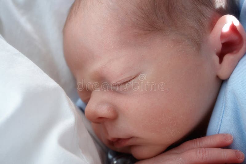 A new born baby stock image. Image of sleeping, baby - 25766453