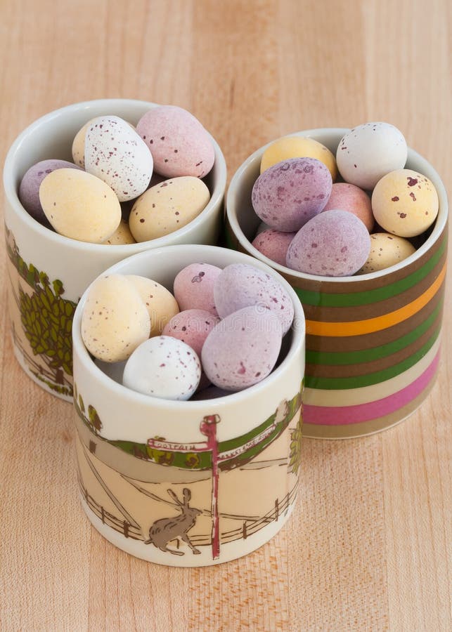 Mini Easter Eggs stock photo. Image of spring, food, bright - 29815410