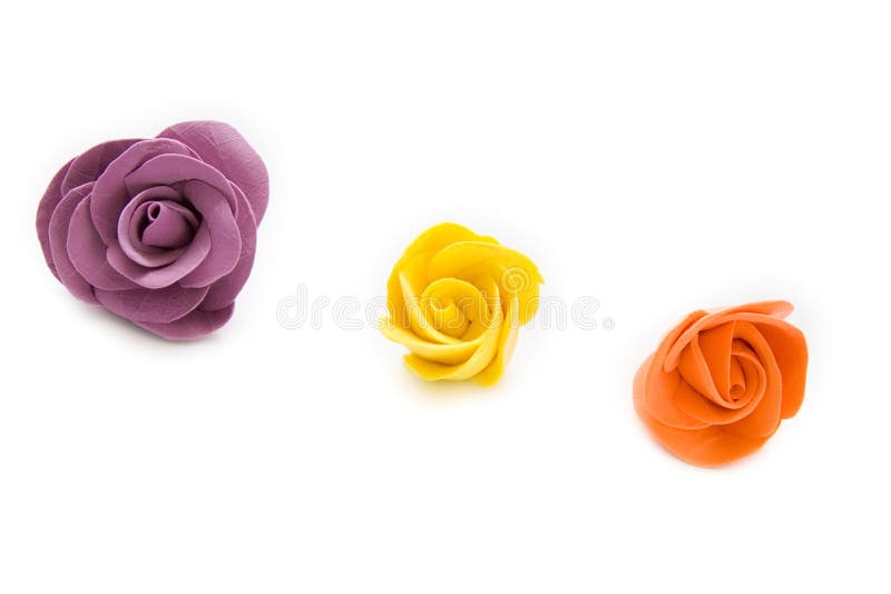 Three decorative roses stock photo. Image of flower, rose - 15974670