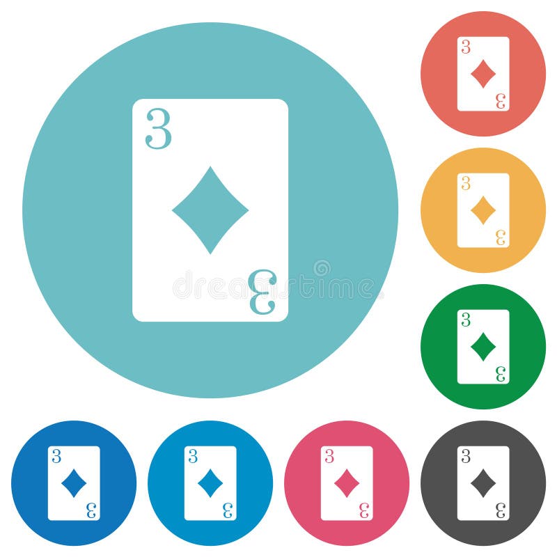 Three Diamonds on Red Background - Cgi Render Image 3D Stock ...