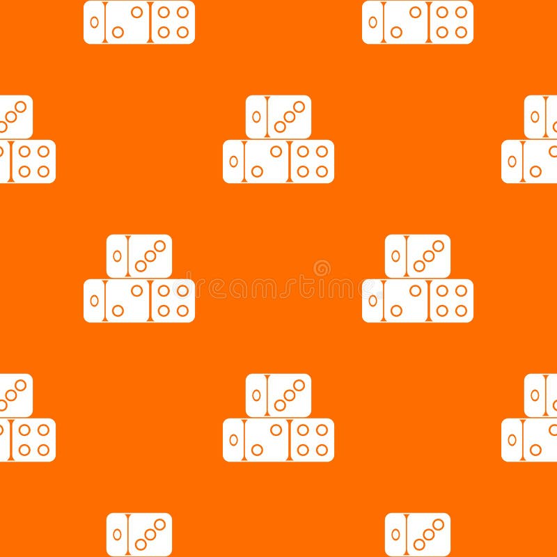 Three Dice Cubes Pattern Seamless Stock Vector - Illustration of ...