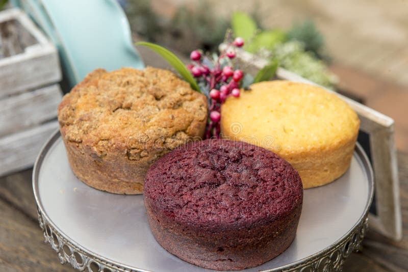 Three Different Cakes, of Different Flavors for the Birthday ...