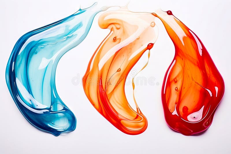 Three Different Colored Liquids are Shown in this Picture of Liquid ...