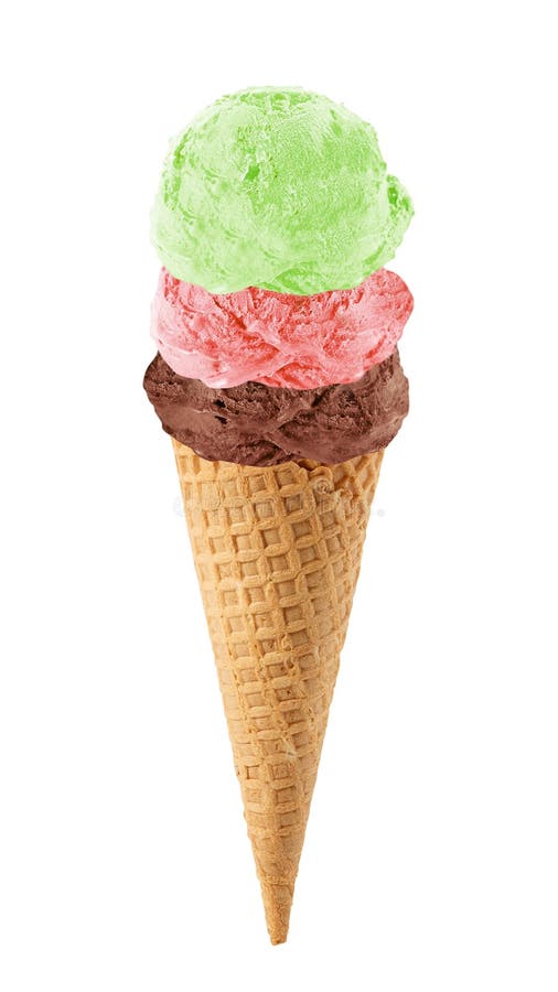 Three Different Flavor Ice Cream Scoops Stock Image - Image of product ... Three Different Flavor Ice Cream Scoops Stock Image - Image of product ...