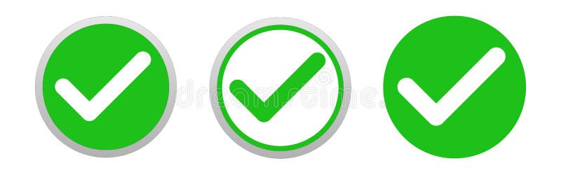 Three Different Green Hooks Stock Illustration - Illustration of ...