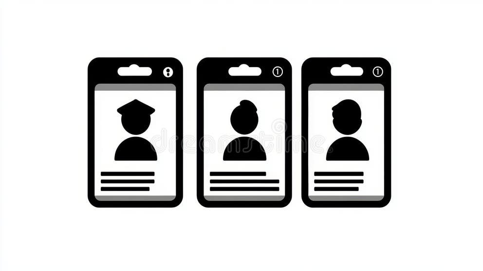 Id Card Designs Stock Illustrations – 523 Id Card Designs Stock ...