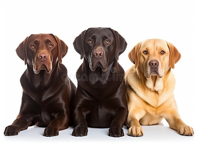 Different Labradors Stock Illustrations – 12 Different Labradors Stock ...