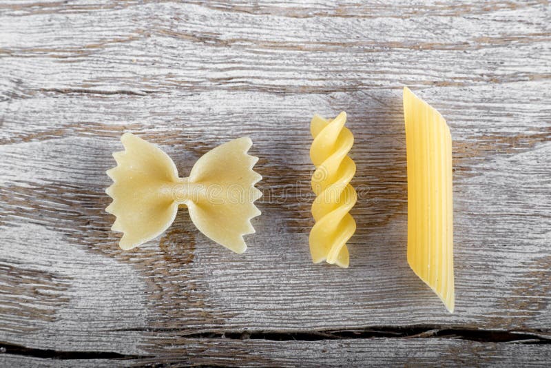 Different Macaroni Laid in Shape of Heart Stock Photo - Image of ...