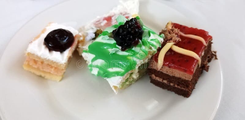 Desserts samples stock image. Image of piece, pieces - 255118487