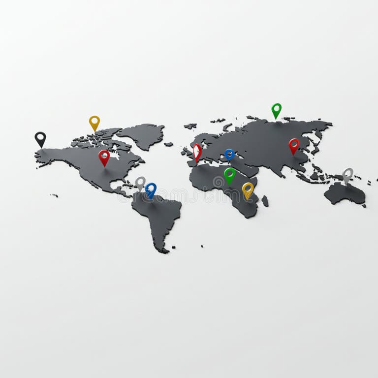 World Map Europe Highlighted Stock Illustrations – 18,533 World Map ...