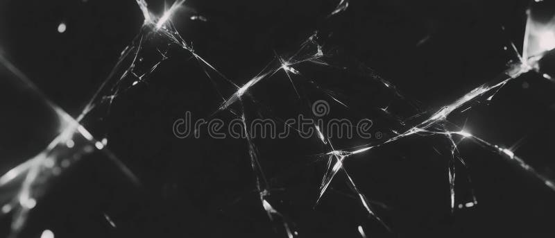 Three-dimensional Broken Glass Texture with Central Empty Space on ...