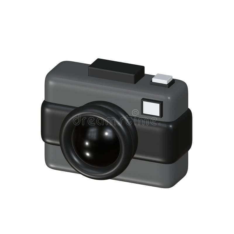 3D Camera Graphics Resources Stock Illustration - Illustration of ...