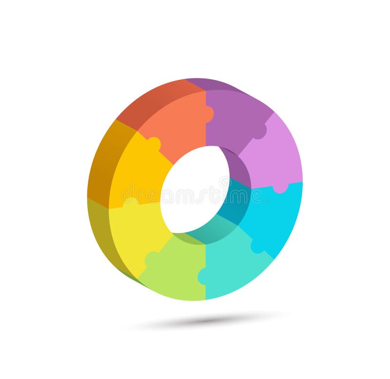 A Three-dimensional Circle of Puzzle Sectors for Infographic Diagrams ...