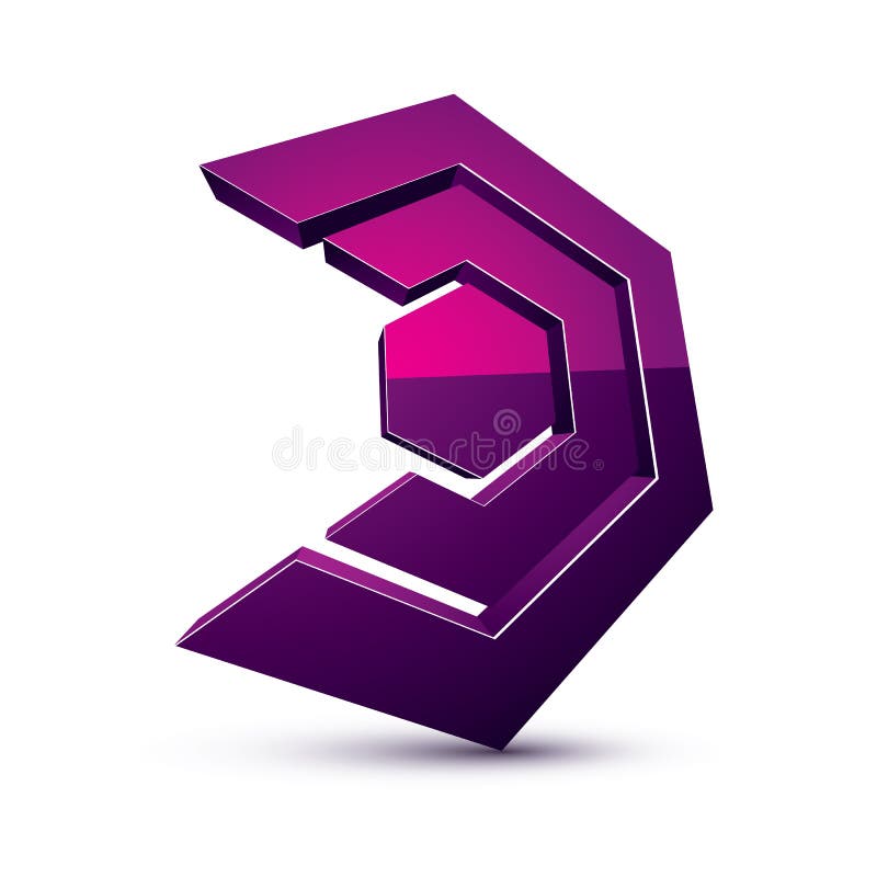 Three-dimensional Colorful Graphical Interface Icon Isolated on Stock ...