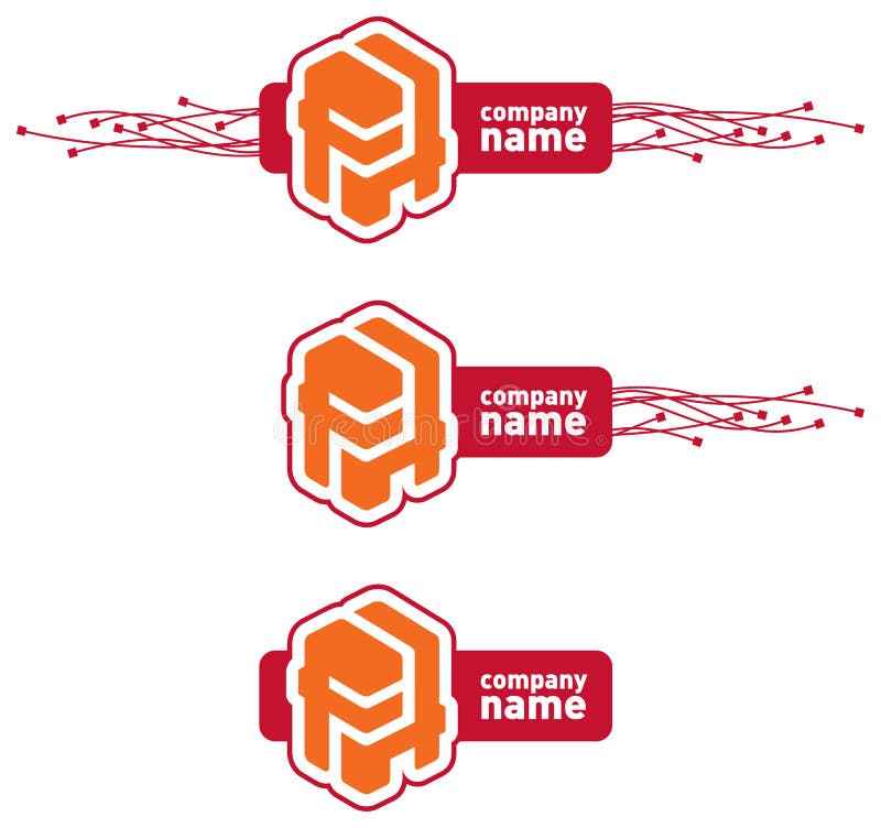 Three dimensional logo stock vector. Illustration of money - 19417555