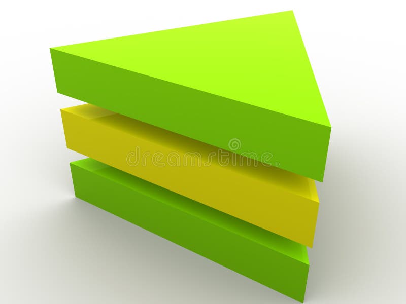 Three-dimensional concept stock illustration. Illustration of sign ...