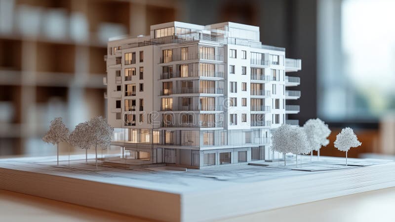 Three-Dimensional Design Model of a Residential Building with Detailed ...