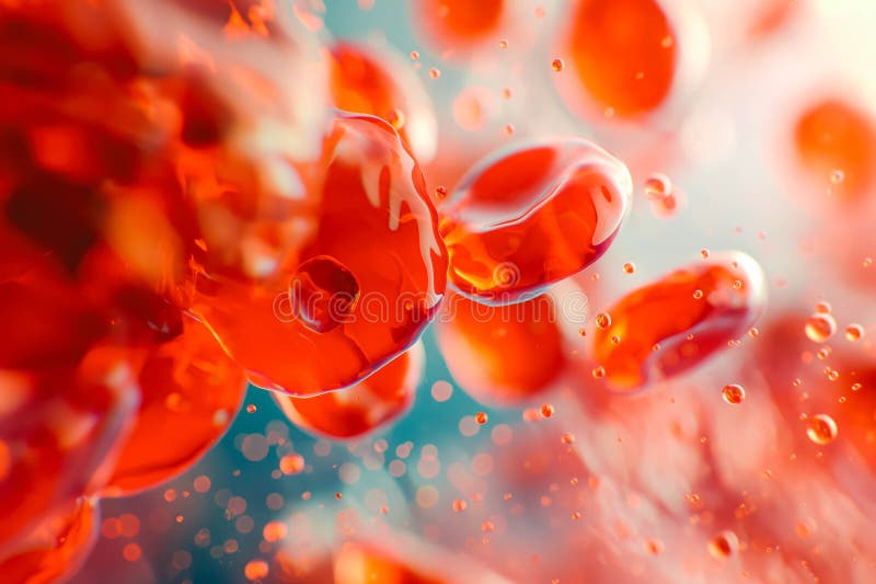 Dynamic Red Blood Cells Stock Illustrations – 881 Dynamic Red Blood ...