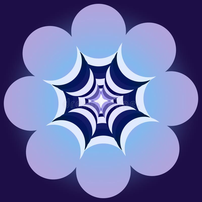 Three-dimensional Figures of Several Circles of Different Colors on a ...