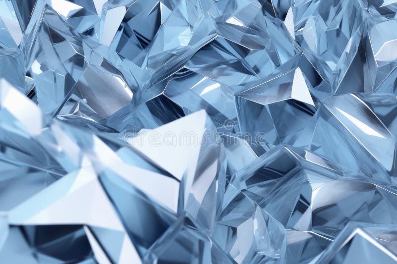 Three Dimensional Ice Background Texture Created with Generative AI ...