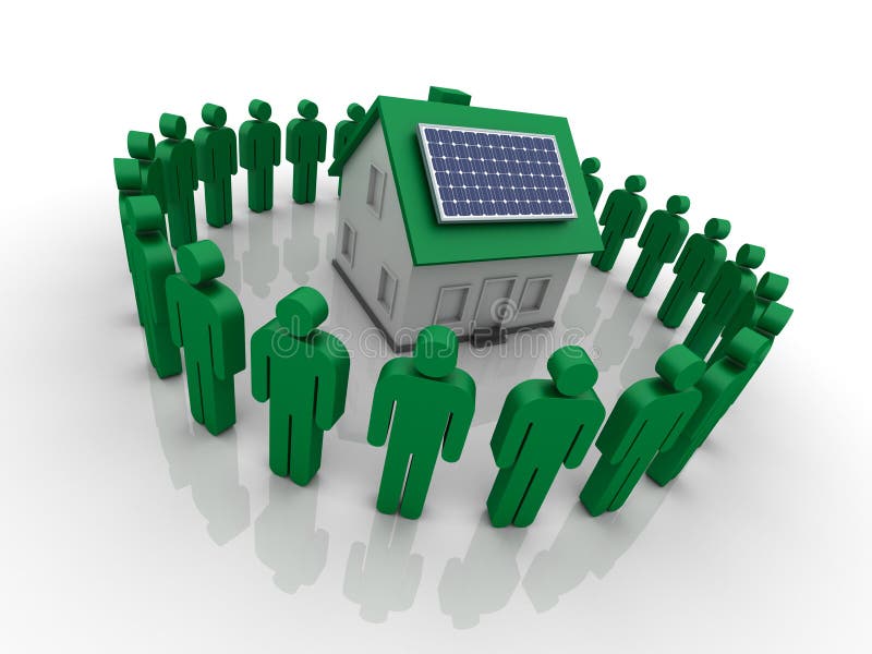 Energy Efficiency stock illustration. Illustration of employees - 30069006