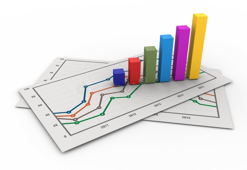 Growth Chart stock illustration. Illustration of increase - 79531023