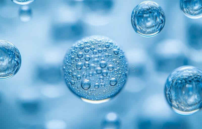 A Three-dimensional Illustration of a Liquid Splash, Bubble, or ...