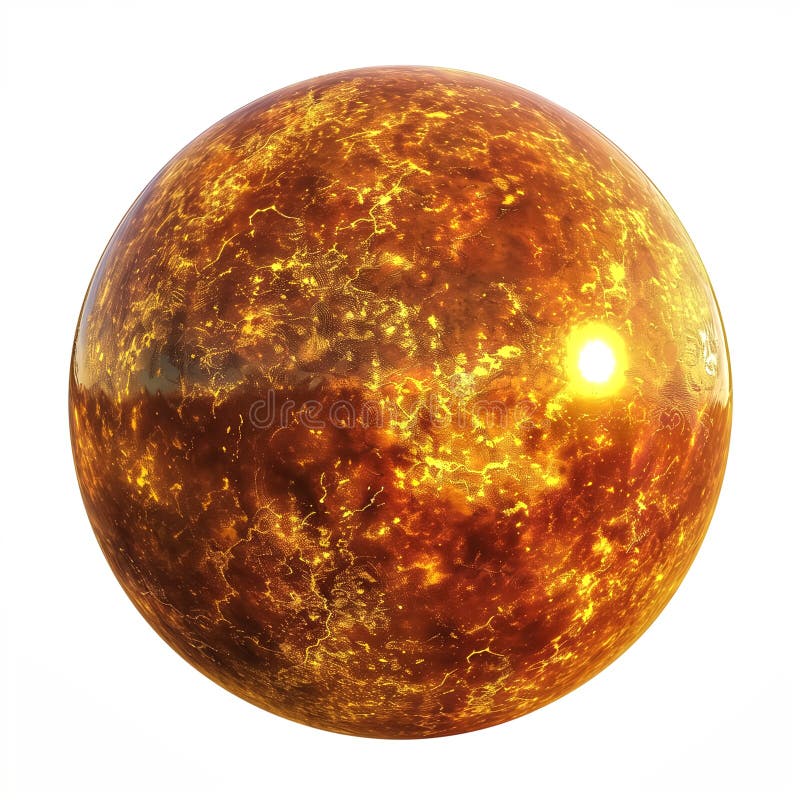 A Three-dimensional Image of the Sun Seen from Space that Gives Stock ...