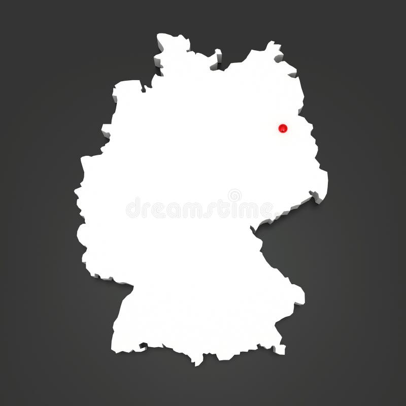 Three-dimensional Map of Germany. Stock Illustration - Illustration of ... Three-dimensional Map of Germany. Stock Illustration - Illustration of ...